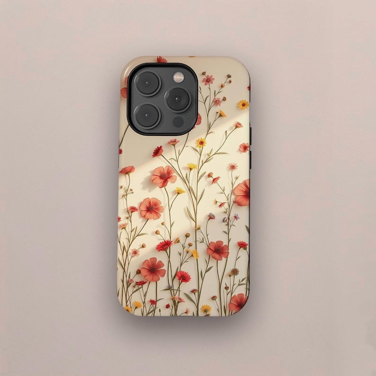 Aesthetic Sunflowers Wildflower Watercolor Phone Case Compatible with ...