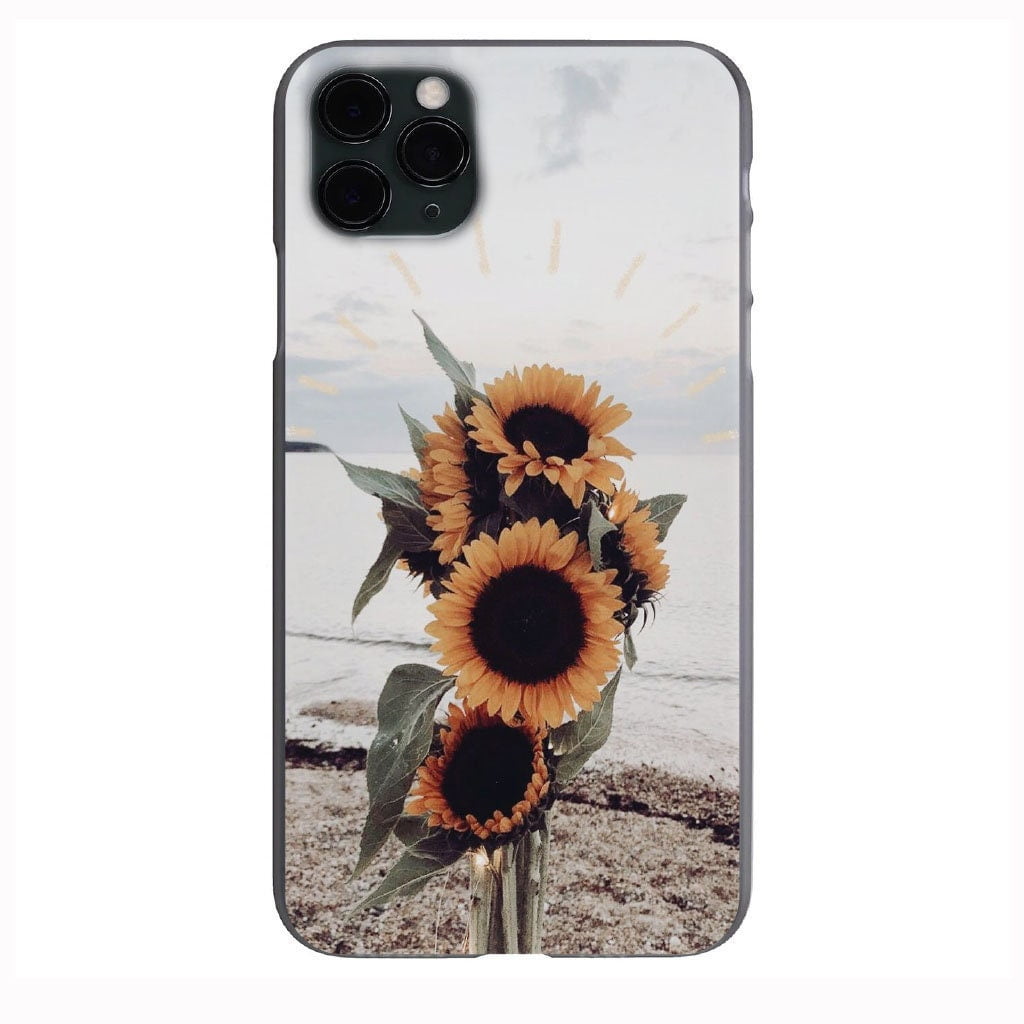 Aesthetic Sunflowers and Wild Flowers Watercolor Spring Pattern for ...