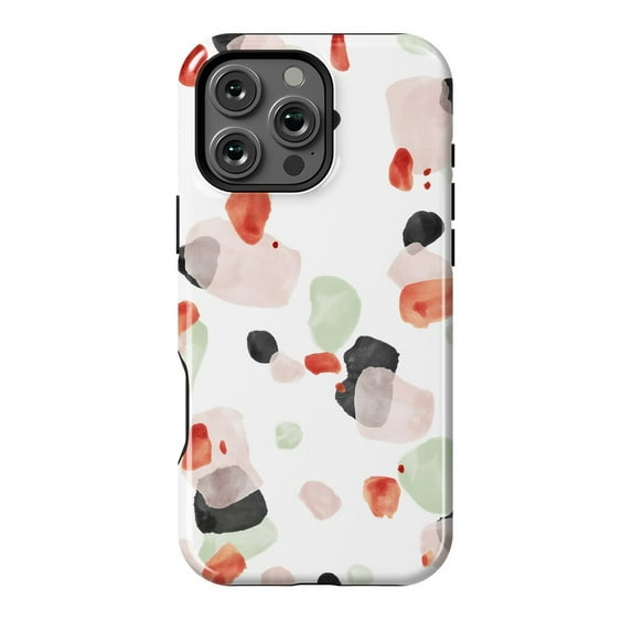 Aesthetic Terrazzo Pattern Art iPhone Case 17 16 15 14 13 12 11 Pro Max ...