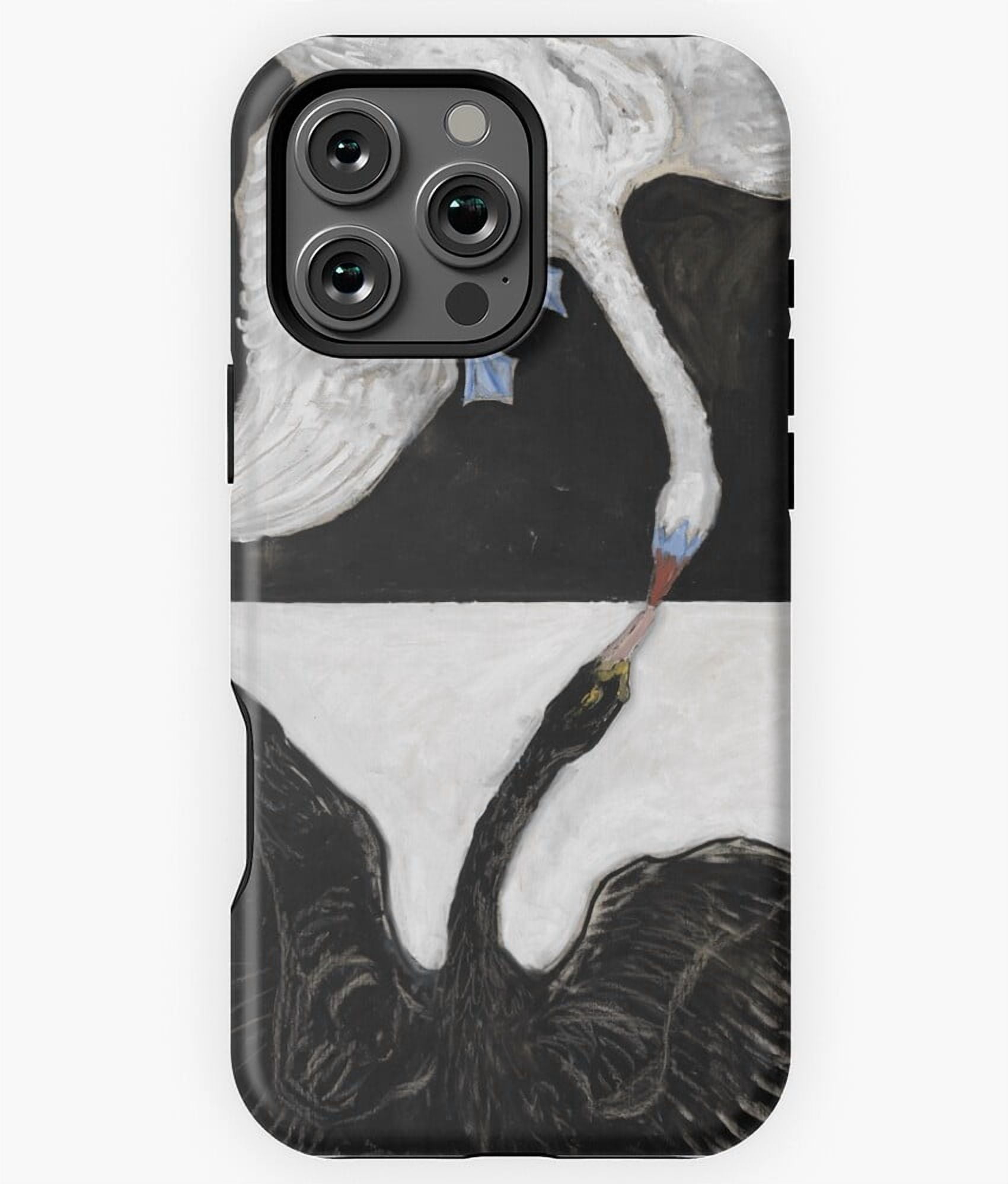 Aesthetic The Swan Painting M20539 Phone case for iPhone 11 to 16 Pro ...