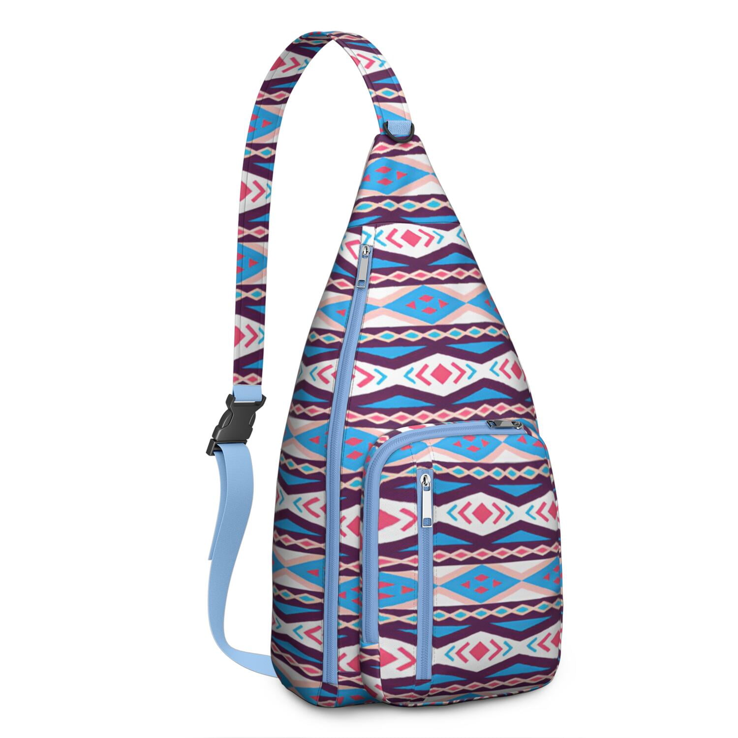 Aesthetic Tribal Shoulder Bag - Durable Tear-resistant Vintage Sling ...