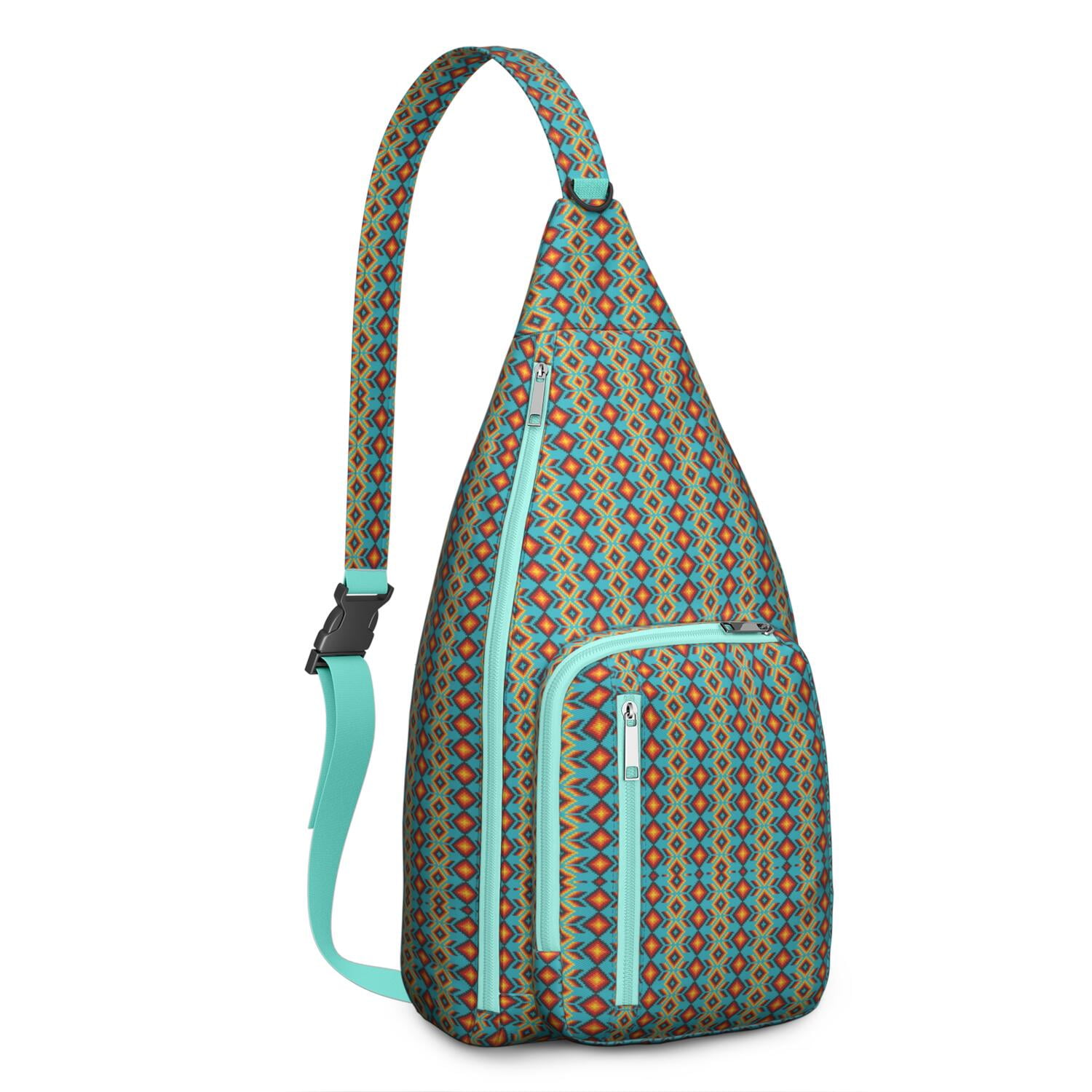 Aesthetic Tribal Shoulder Bag - Durable Tear-resistant Vintage Sling ...