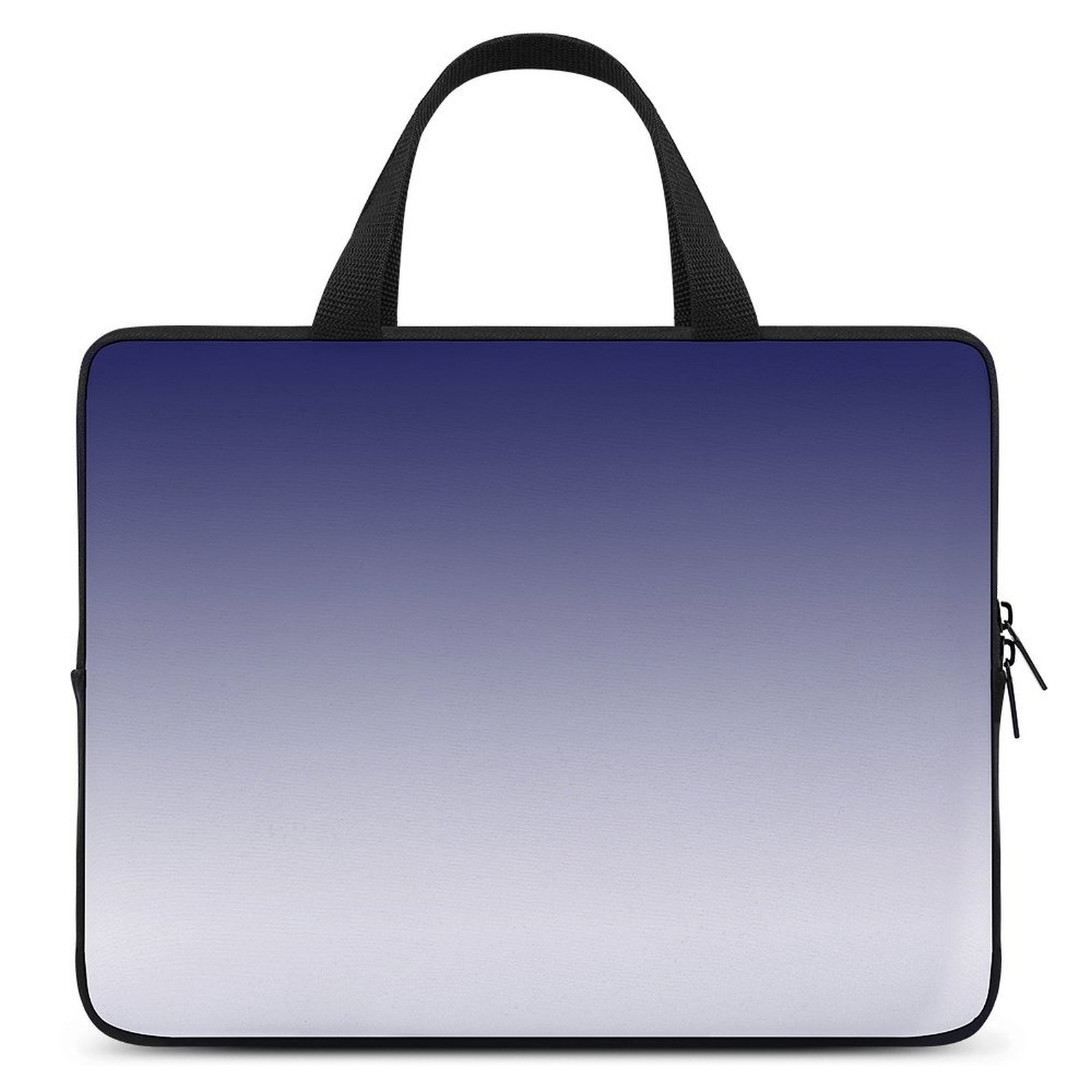 Aesthetic Ultramarine Blue And White Gradient Laptop Bag Women Man 10 ...