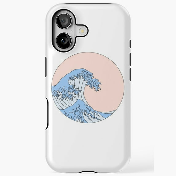 Aesthetic Vaporwave Ocean Wave Art Compatible Phone Case for iPhone 11 ...