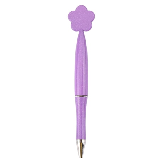 Aesthetic Writing Pens, Retractable Ballpoint Pens, 5.3 Inch Flower ...
