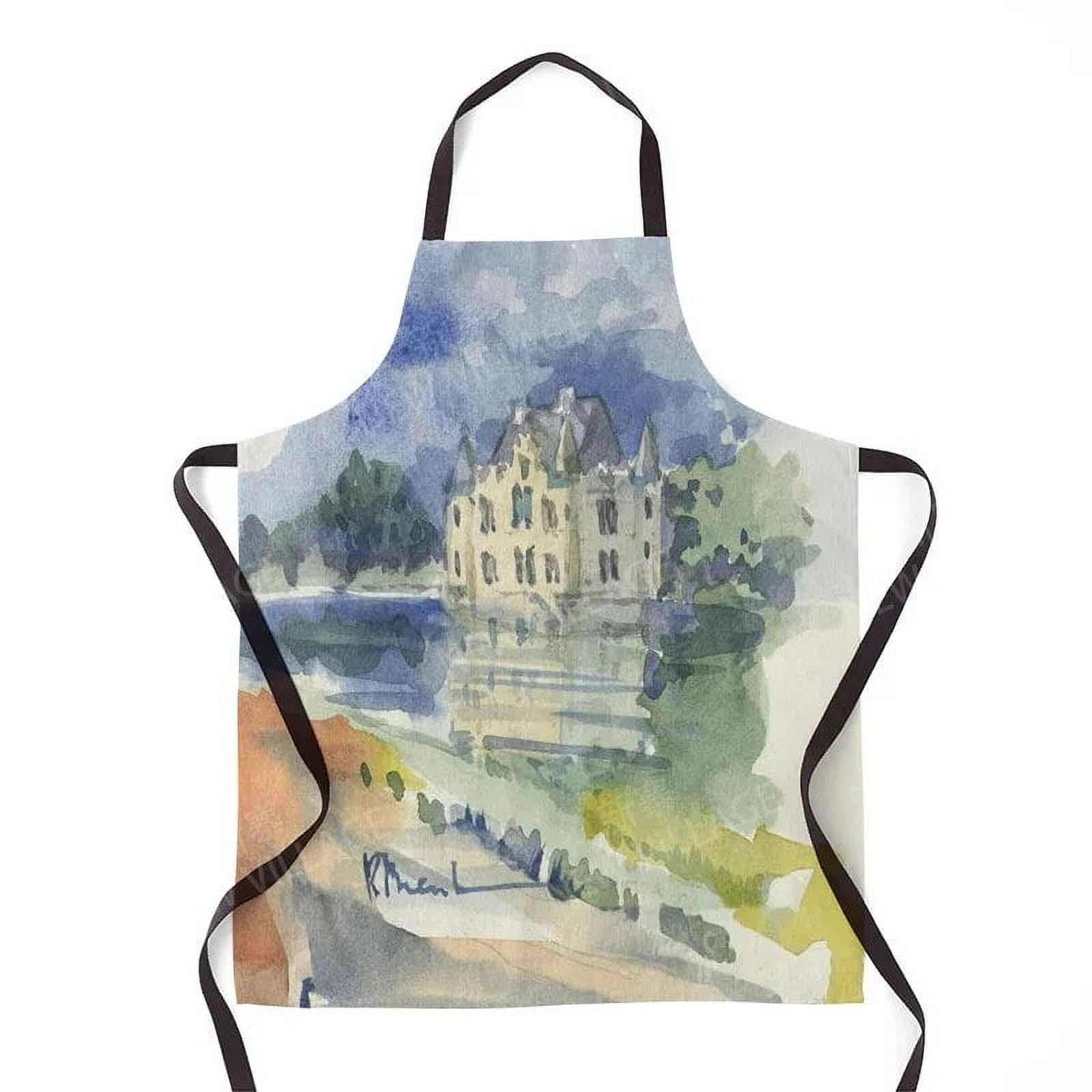 Aesthetics Women's Kitchen Apron Children's Waterproof Waitress Work ...