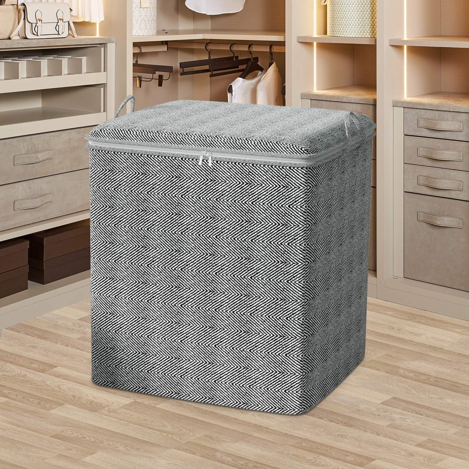 Aestivo Foldable Quilt Bag, Large Capacity, Compact Storage, Space ...