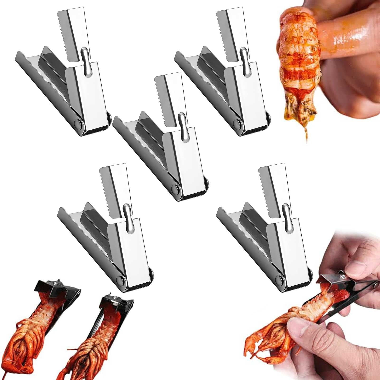 Aestivo Stainless Steel Crayfish Shelled Opener, Shrimp Peeler, Kitchen ...