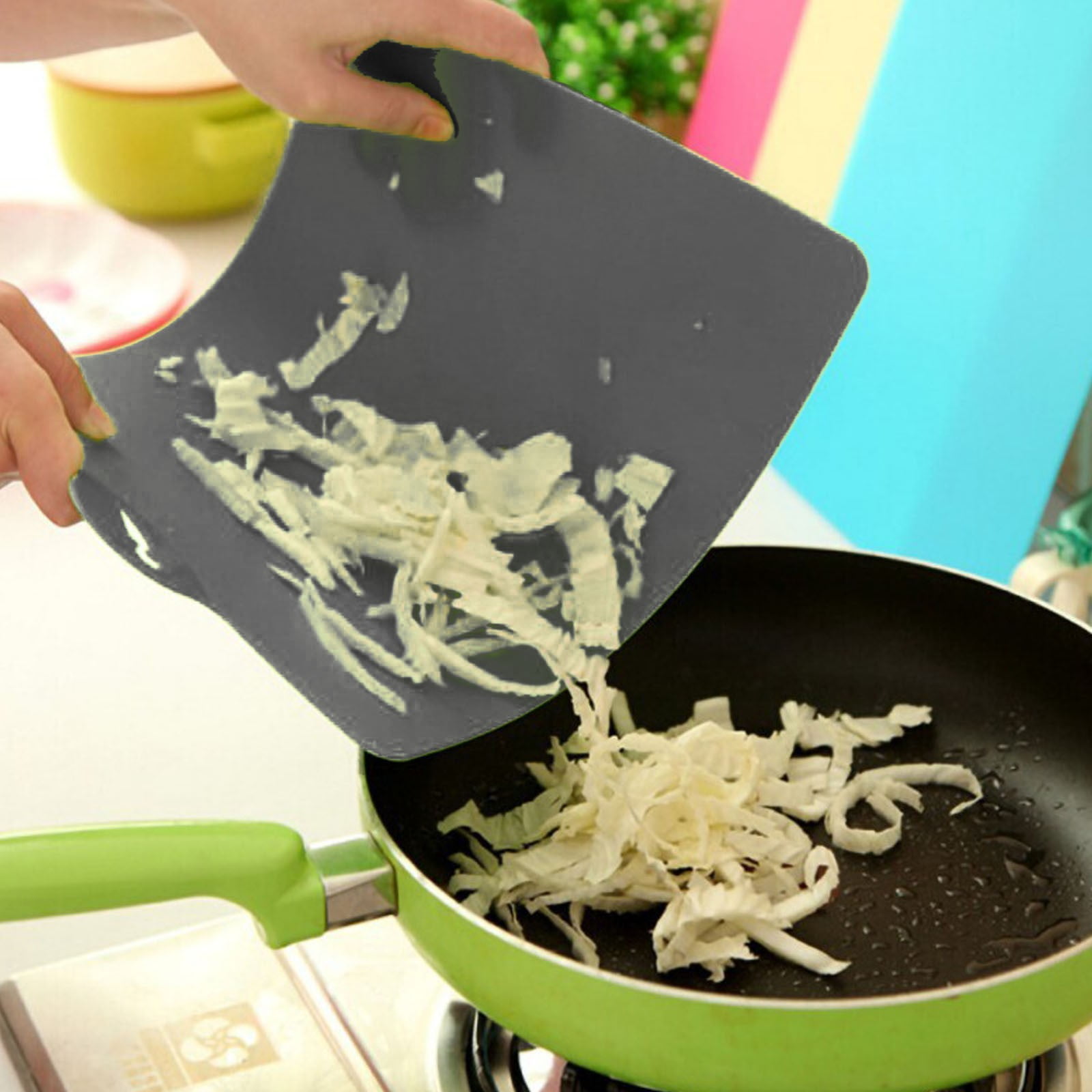 Aetherchef Eco-Friendly PP Cutting Board Set - Color-Coded Food-Safe ...