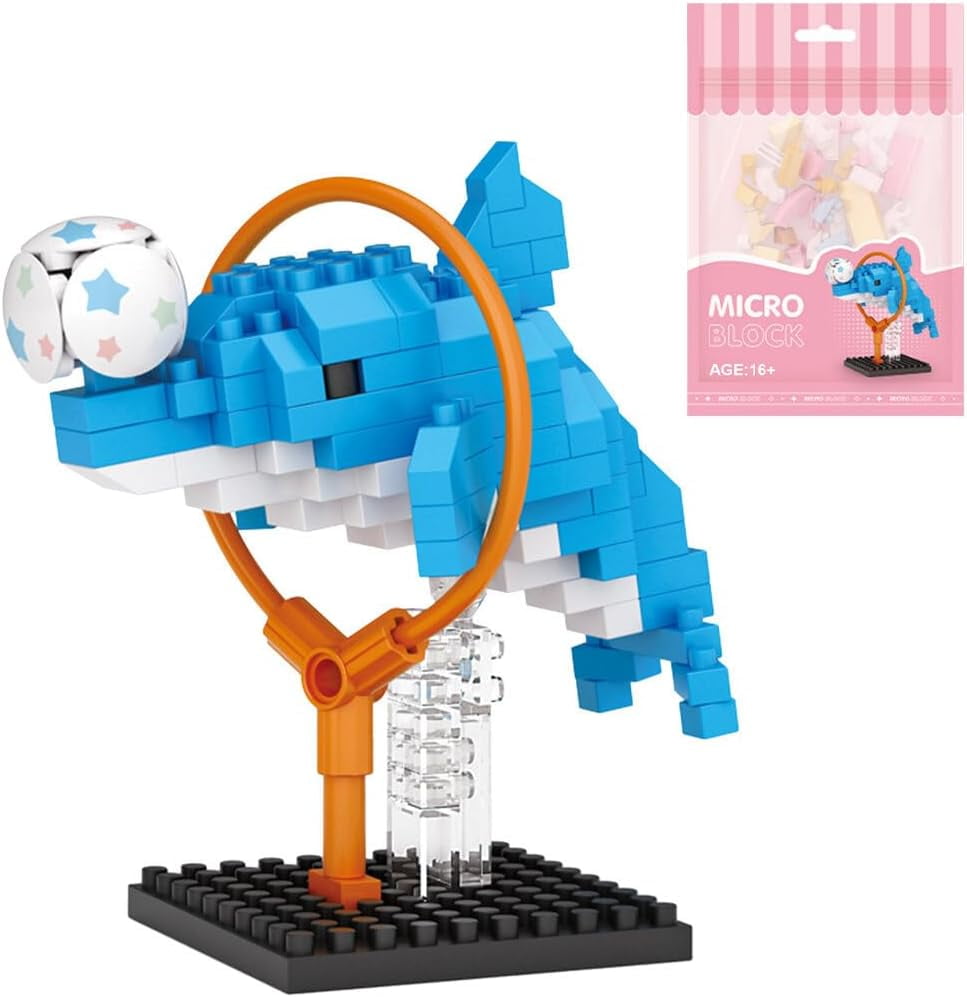 Aetheria Mini Blocks Cat Building Animal Set 160 Pieces Creative Home Decor Building Toy Bricks ...