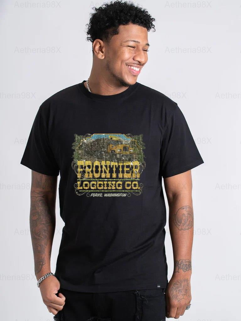 Aetheria98X Frontier Logging Co. 1965 T-Shirt Vintage Timber Industry ...