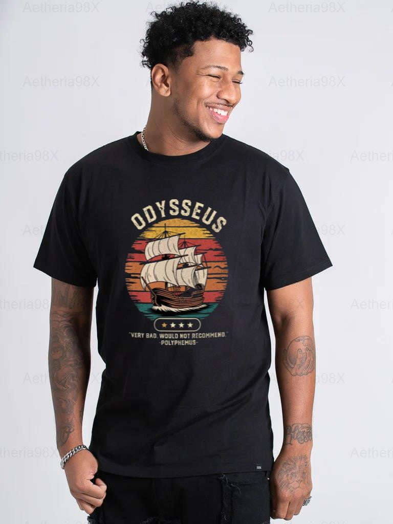 Aetheria98X The Odysseus T-Shirt Greek Mythology Meme Polyphemus Inspired Design, for men ...