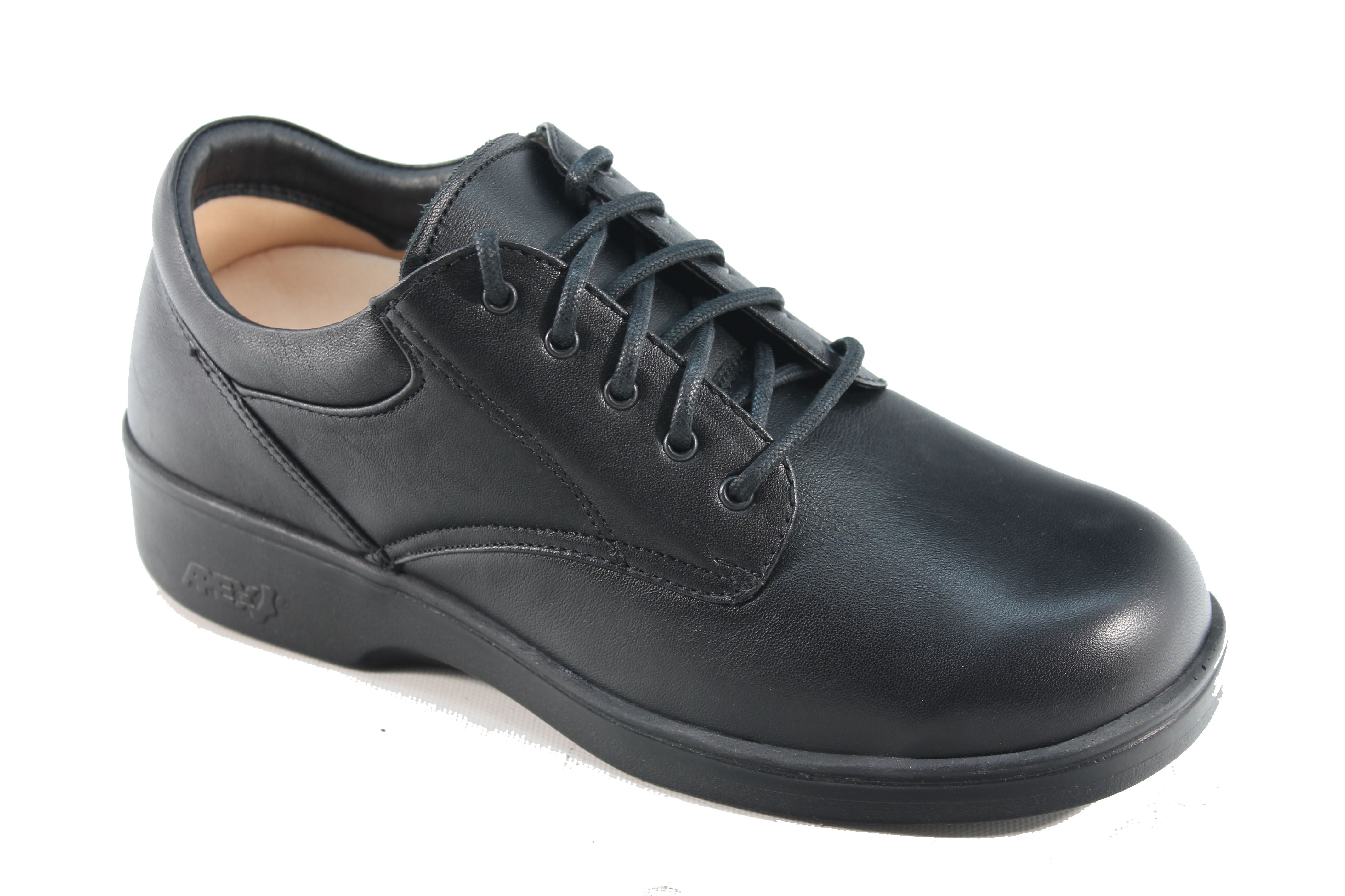 Aetrex Ambulator 1270 Women's Black Classic Lace-Up Oxford - Walmart.com