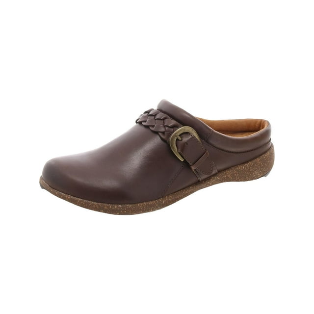 Aetrex Womens Braided Leather Clogs - Walmart.com