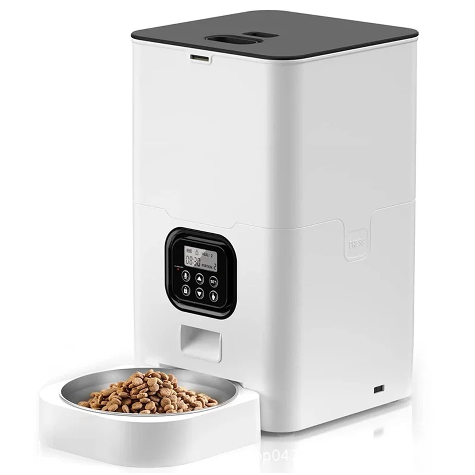 Aevos Automatic Cat Feeder for Two Cats - Double Bowl 6L Timed Pet ...