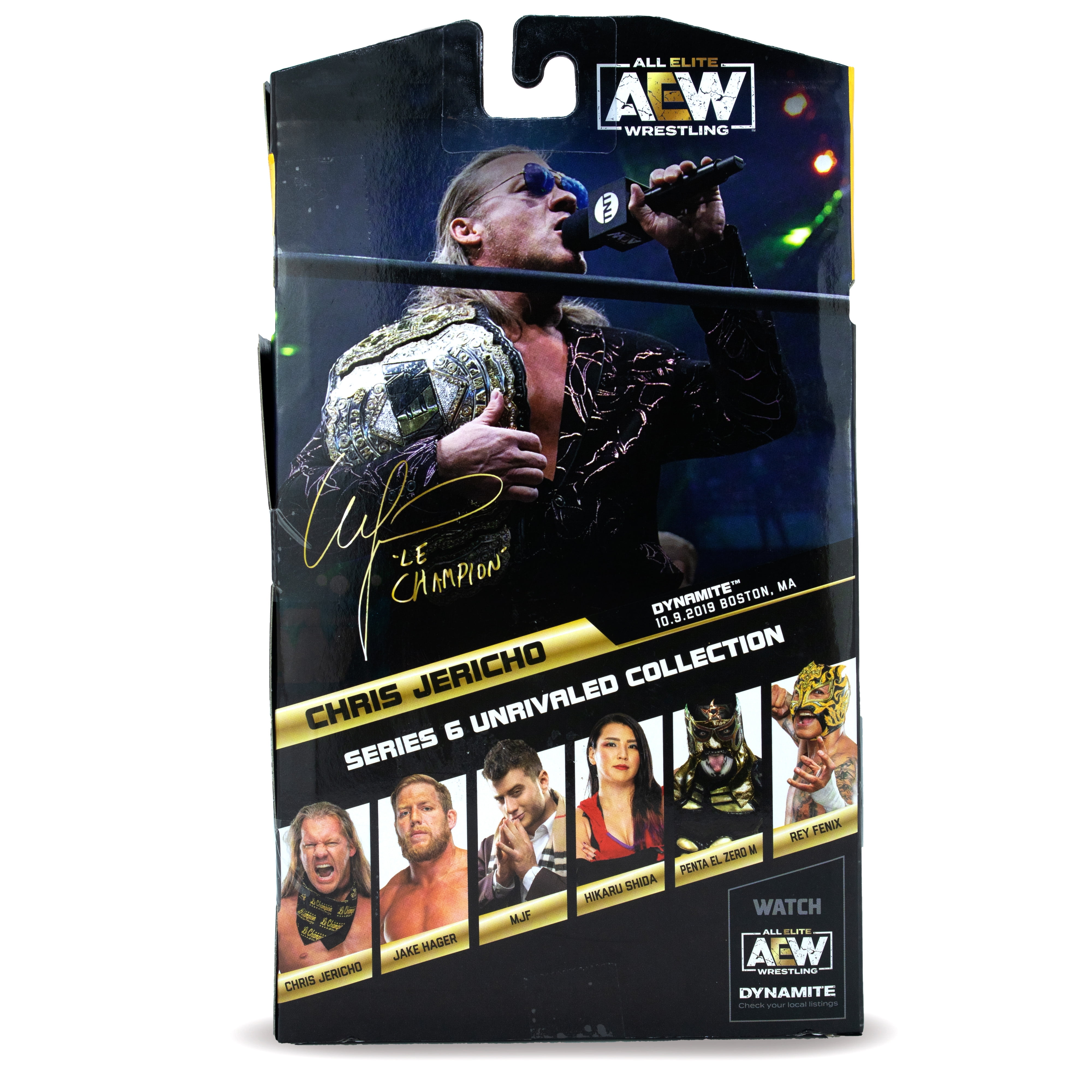 Chase 1 of 5000 Chris Jericho AEW Unrivaled 6 Jazwares AEW Toy ...