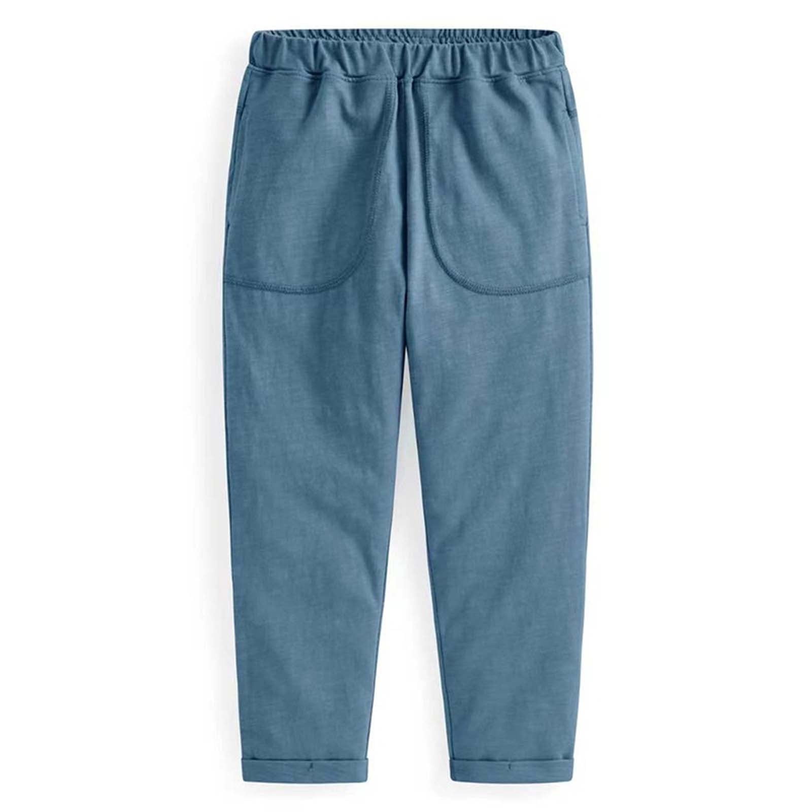 Aezemi Girls Lightweight Sweat Pants with Pockets Breathable Elastic ...