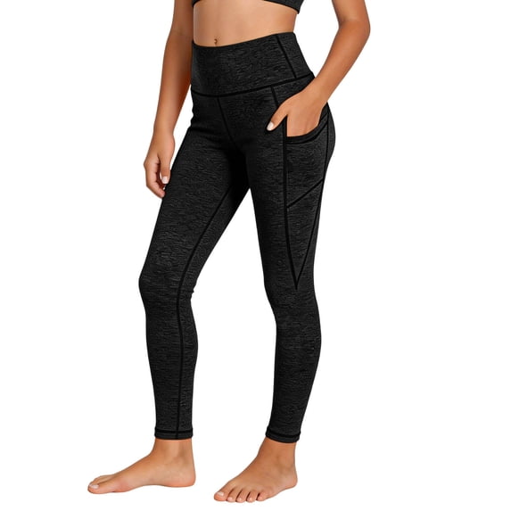 Aezemi Girls Sports Leggings High Waisted Yoga Pants Stretch Workout ...