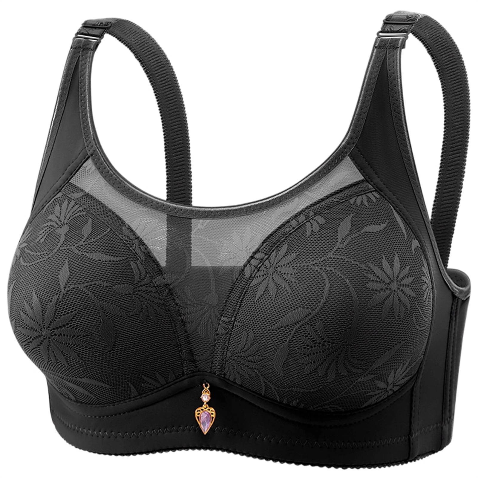 Aezemi Plus Size Everyday Bras for Women, Mesh Comfortable No Underwire ...