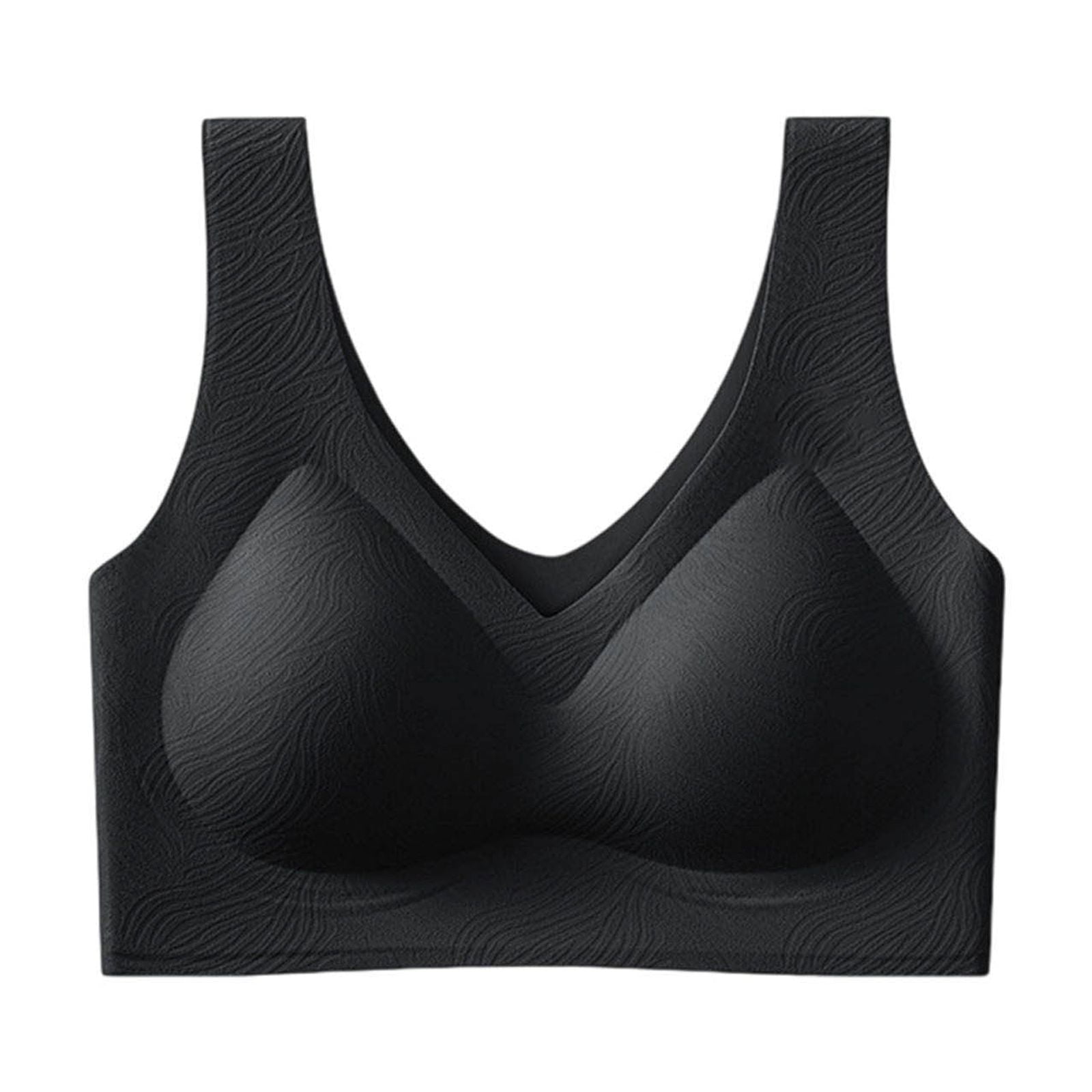 Aezemi Seamless Wireless Bras for Women, Comfortable Bras Everyday Full ...