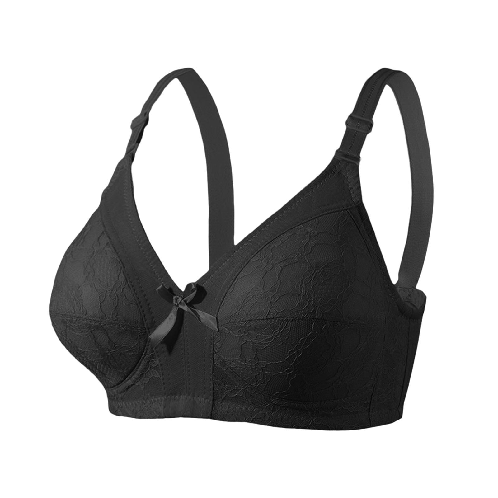 Aezemi Soft Seamless Womens Bra, Wireless Full Cup Push up Bralette ...