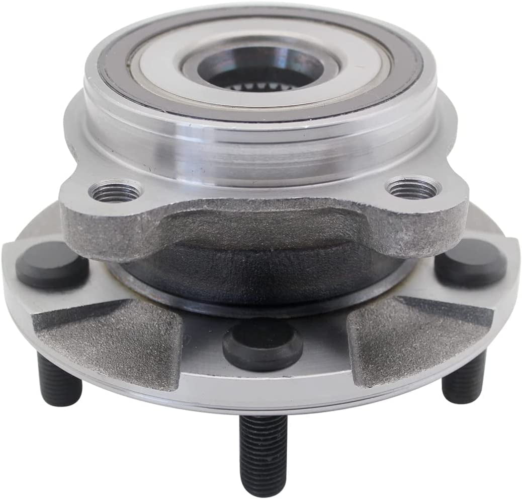 Afa Motors 513257 Front Wheel Bearing Hub Assembly with 5 Lugs Fits ...