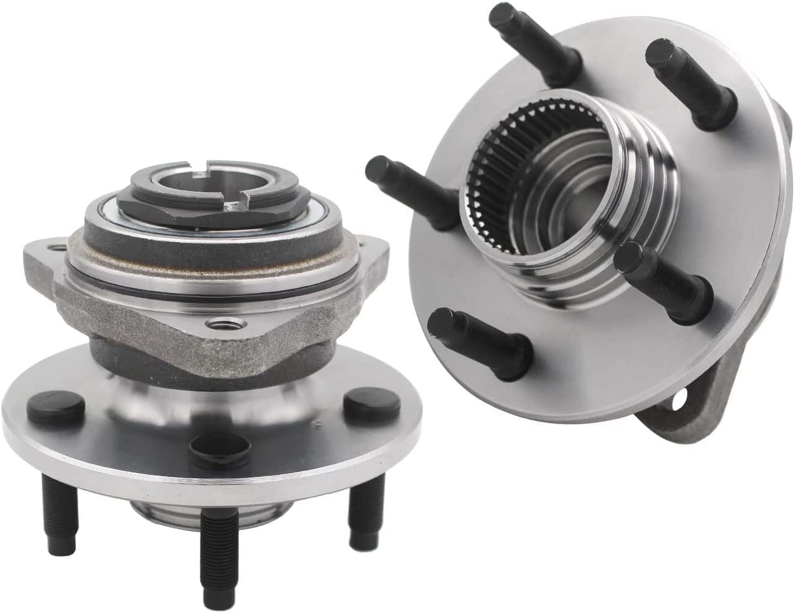 Afa Motors Front Wheel Bearing Hub Assembly 4WD with 5 Lug Compatible ...