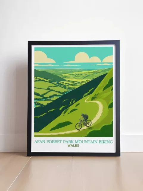 Afan Forest Park Mountain Biking Posters - Skyline Trail Poster NO ...