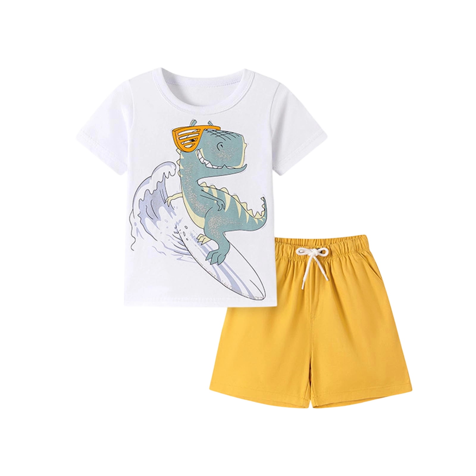 Afdoent Boys Clothing Sets Cartoon Character Kids Outfits Matching For ...