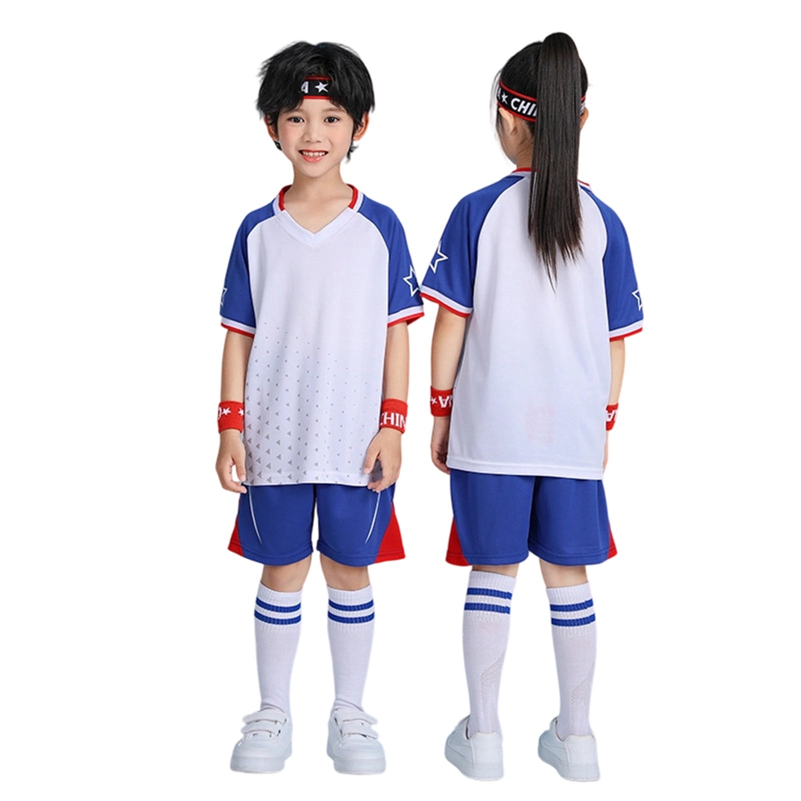 Afdoent Boys Clothing Sets Children's Football Sports Quick Drying ...