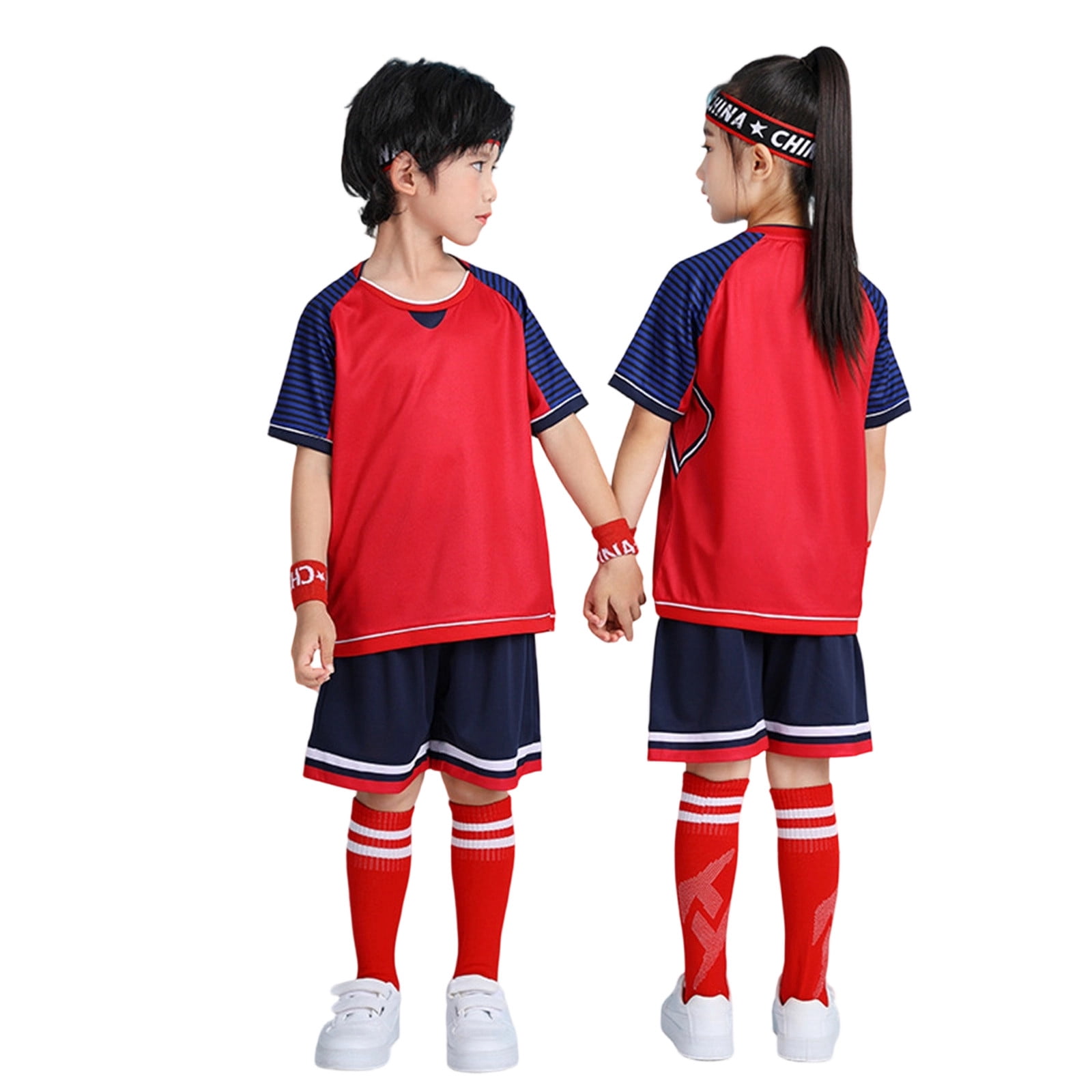 Afdoent Boys Clothing Sets Children's Football Sports Quick Drying ...