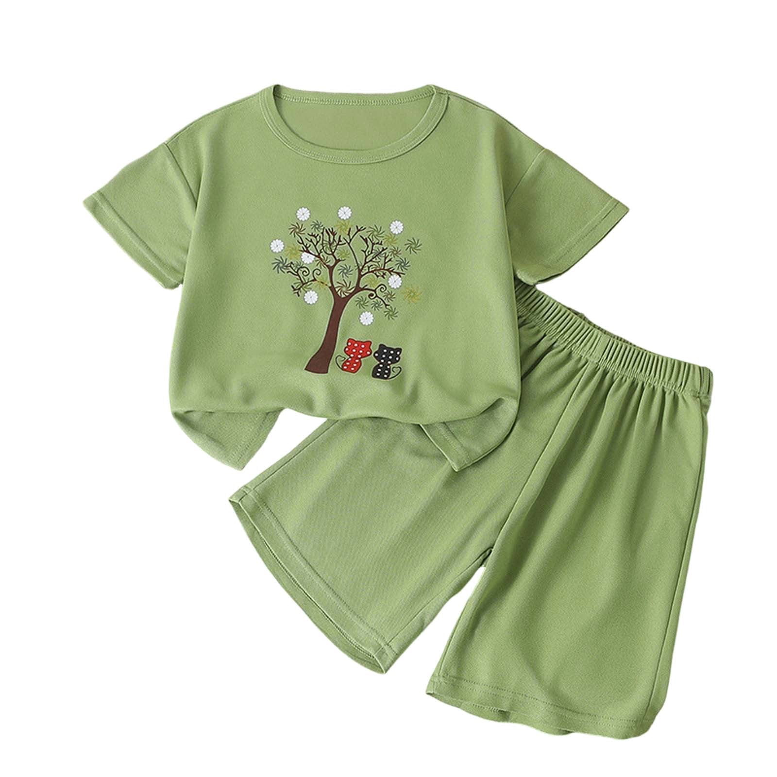Afdoent Boys Clothing Sets Kids Casual Short Sleeve T Shirt And Shorts ...