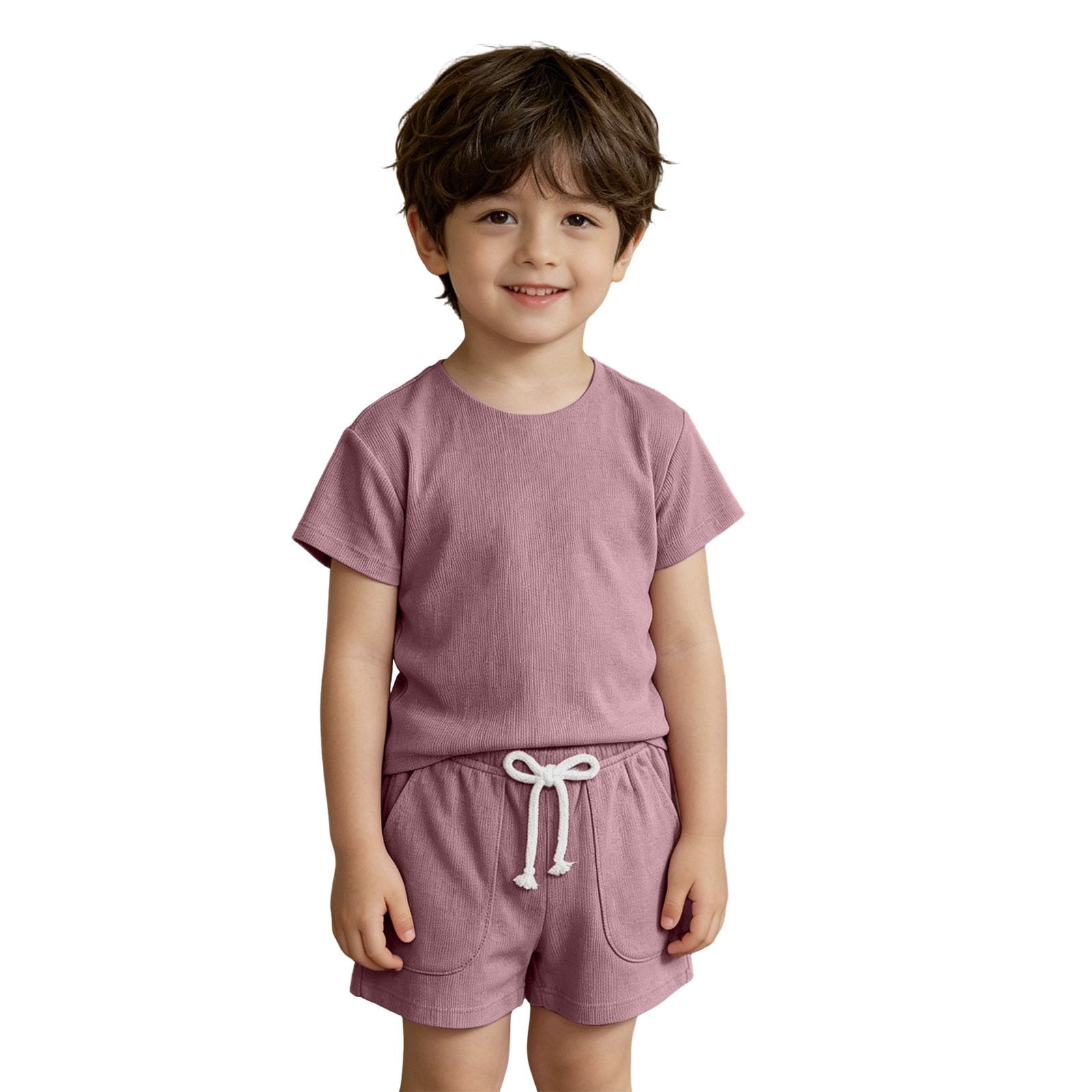 Afdoent Boys Clothing Sets Kids Summer Outfit Short Sleeve Tops And ...