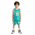 Afdoent Boys Clothing Sets Kids Summer Tank Top Sporty Two Piece Outfit ...