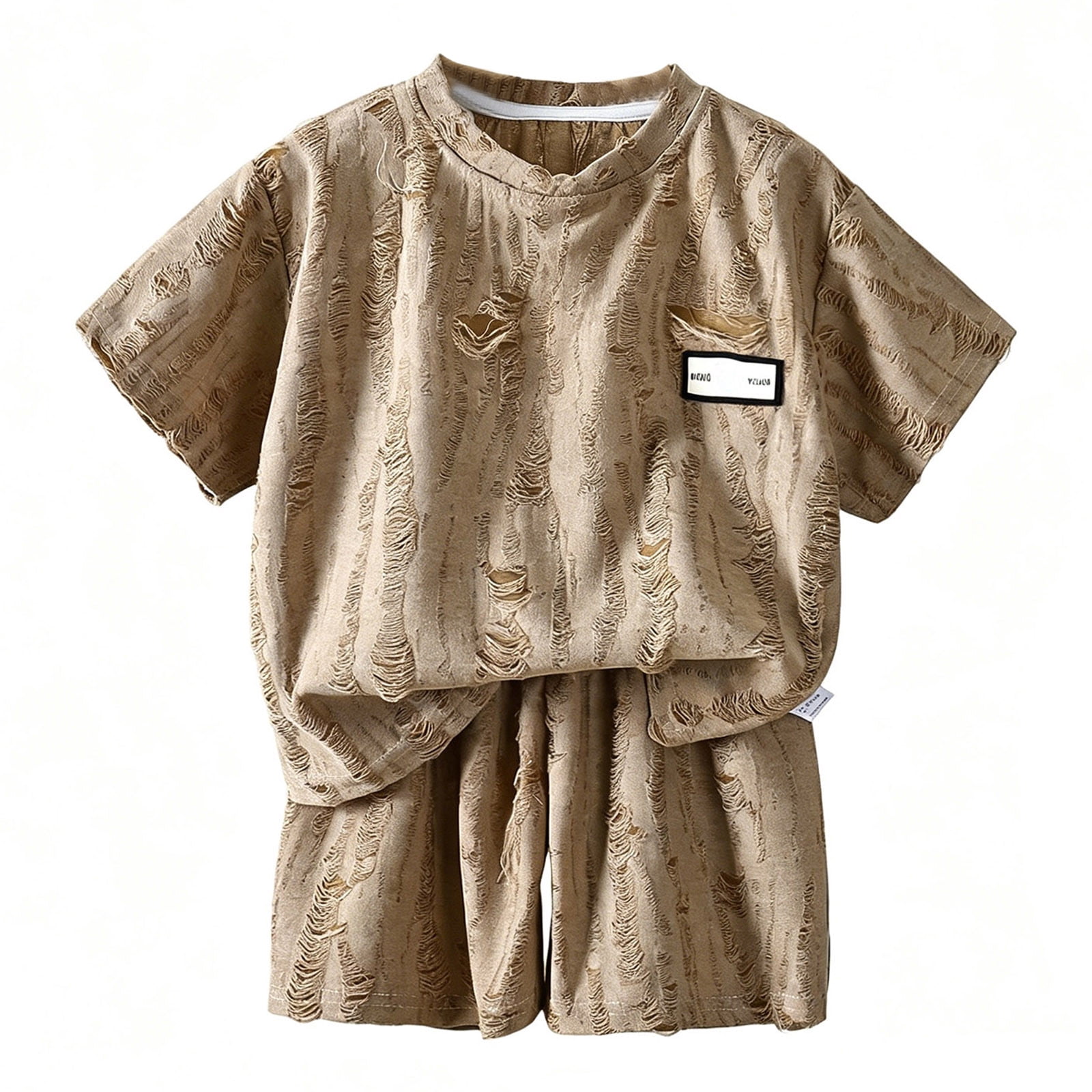 Afdoent Boys Clothing Sets Toddler Kids Baby Boys Girls Summer ...