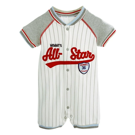 Afdoent Boys Jumpsuit Baby Summer Cartoon Long Sleeve Romper Bodysuit ...