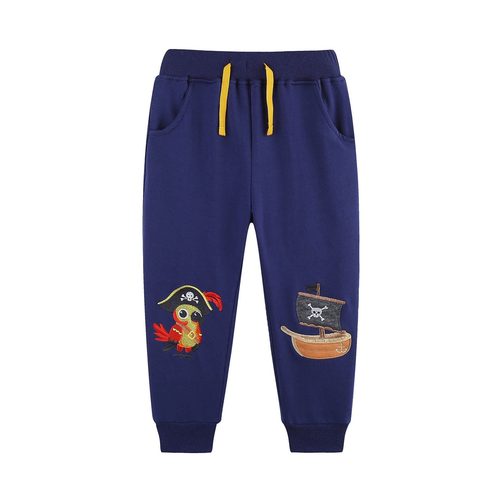 Afdoent Boys Pants Stylish Boys Cargo Pants With And Bird Embroidery ...
