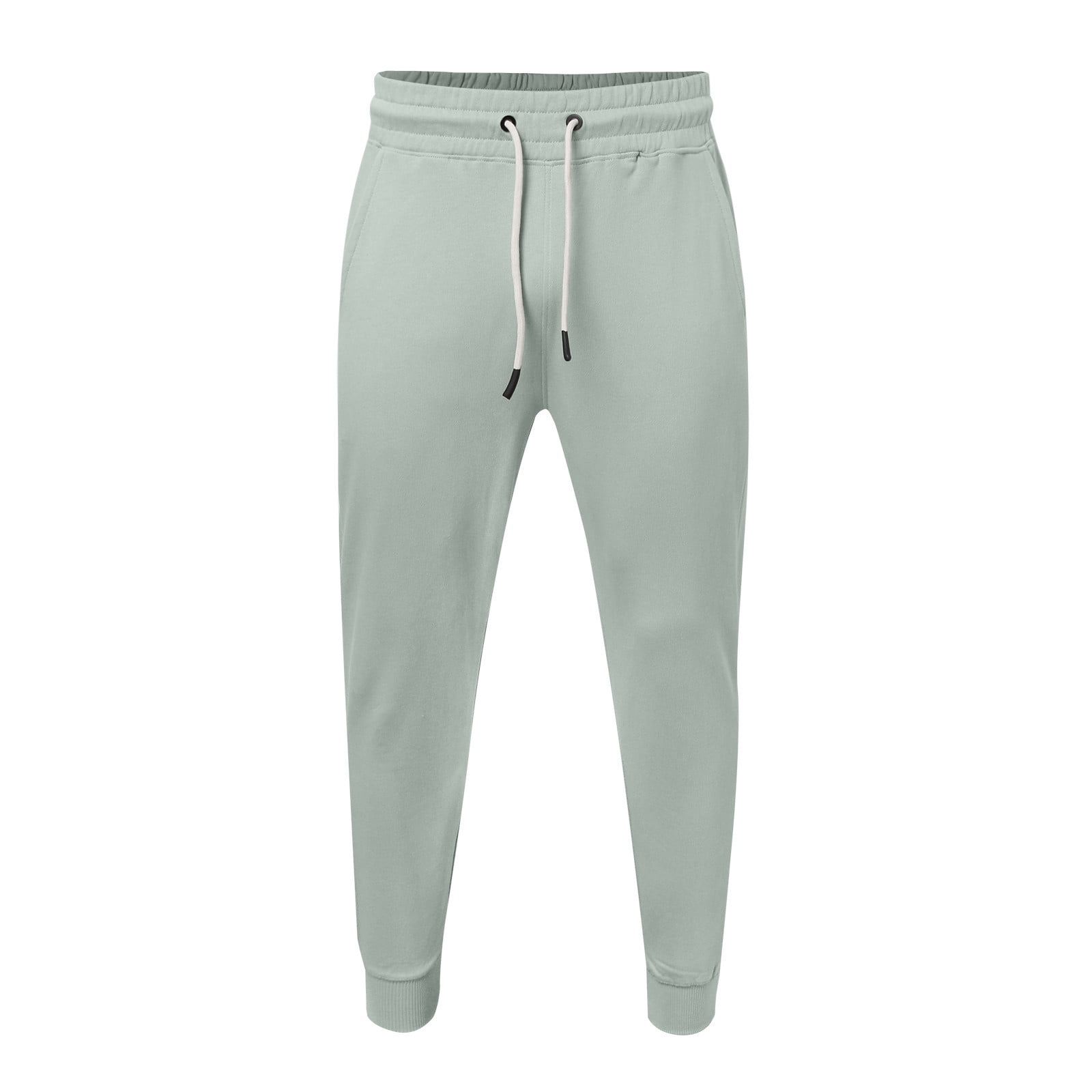 Afdoent Casual Pants For Men Retro Sports Leg Cinching Small Toe ...