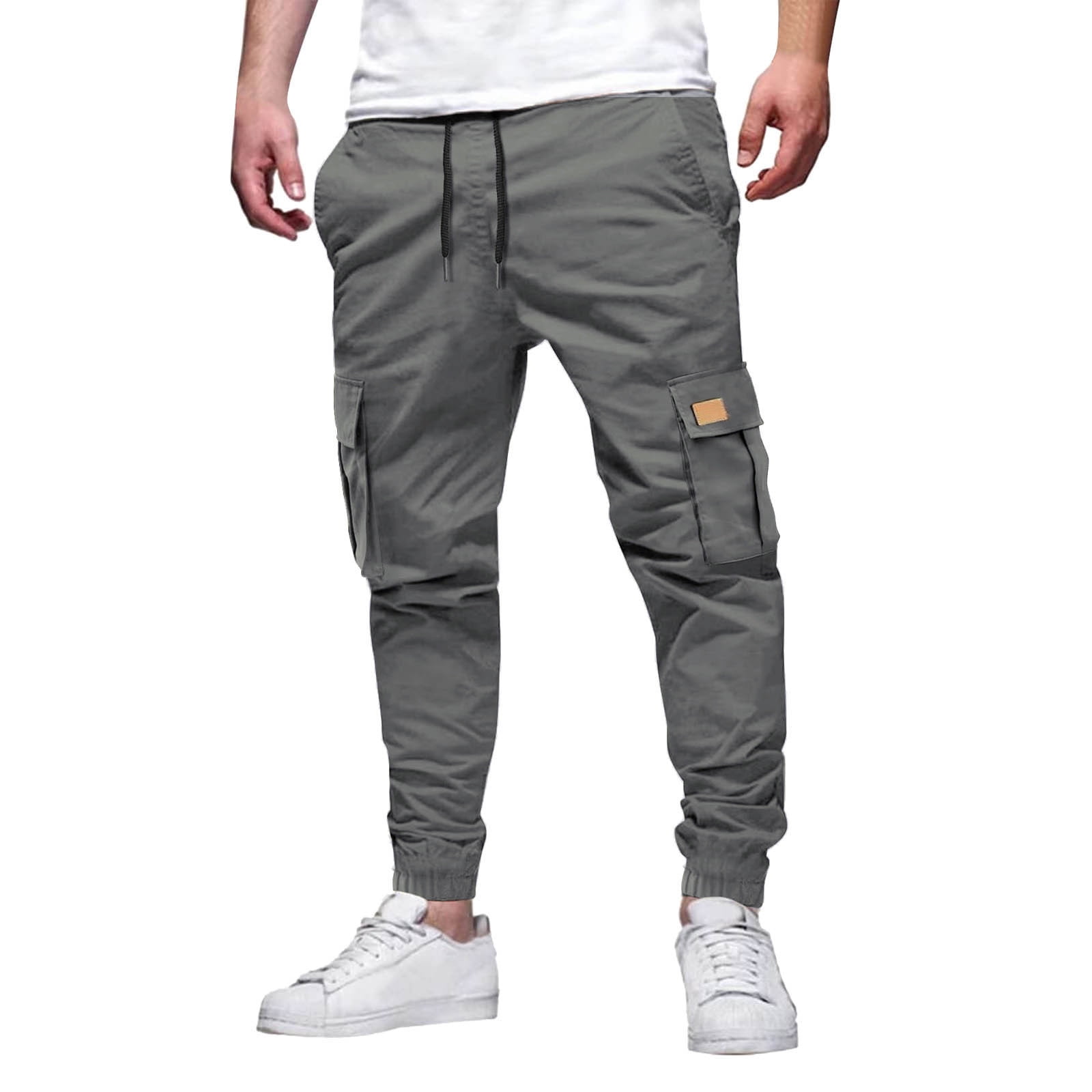 Afdoent Casual Pants For Men Trousers Fashion Casual Length Full Mid ...