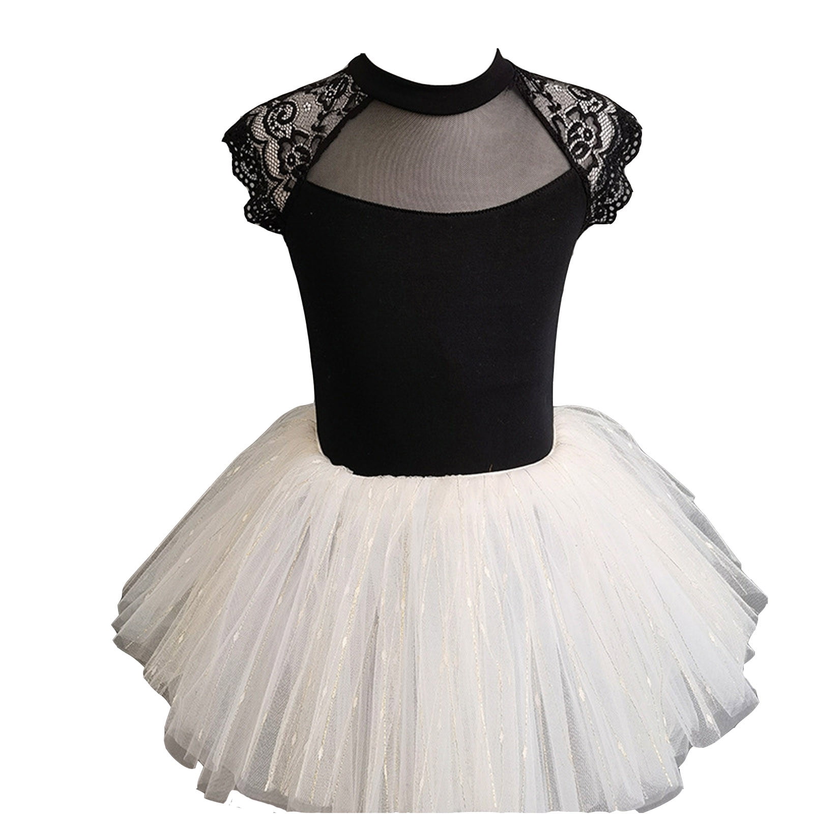 Afdoent Cute Outfits For Girls Kid Girls Ballet Dance Dress Lace Short ...