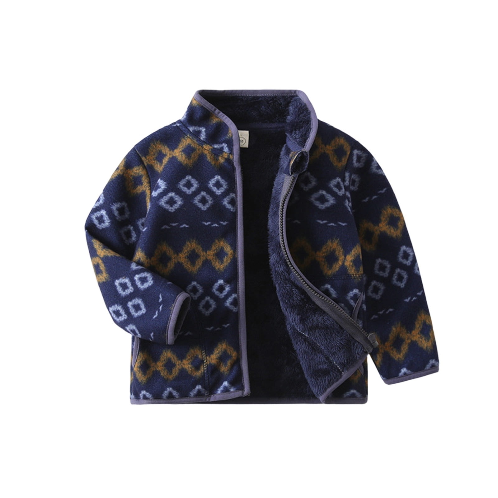 Afdoent Fall Jacket For Boys Kids Warm Zip Up Outerwear Soft Coats For ...