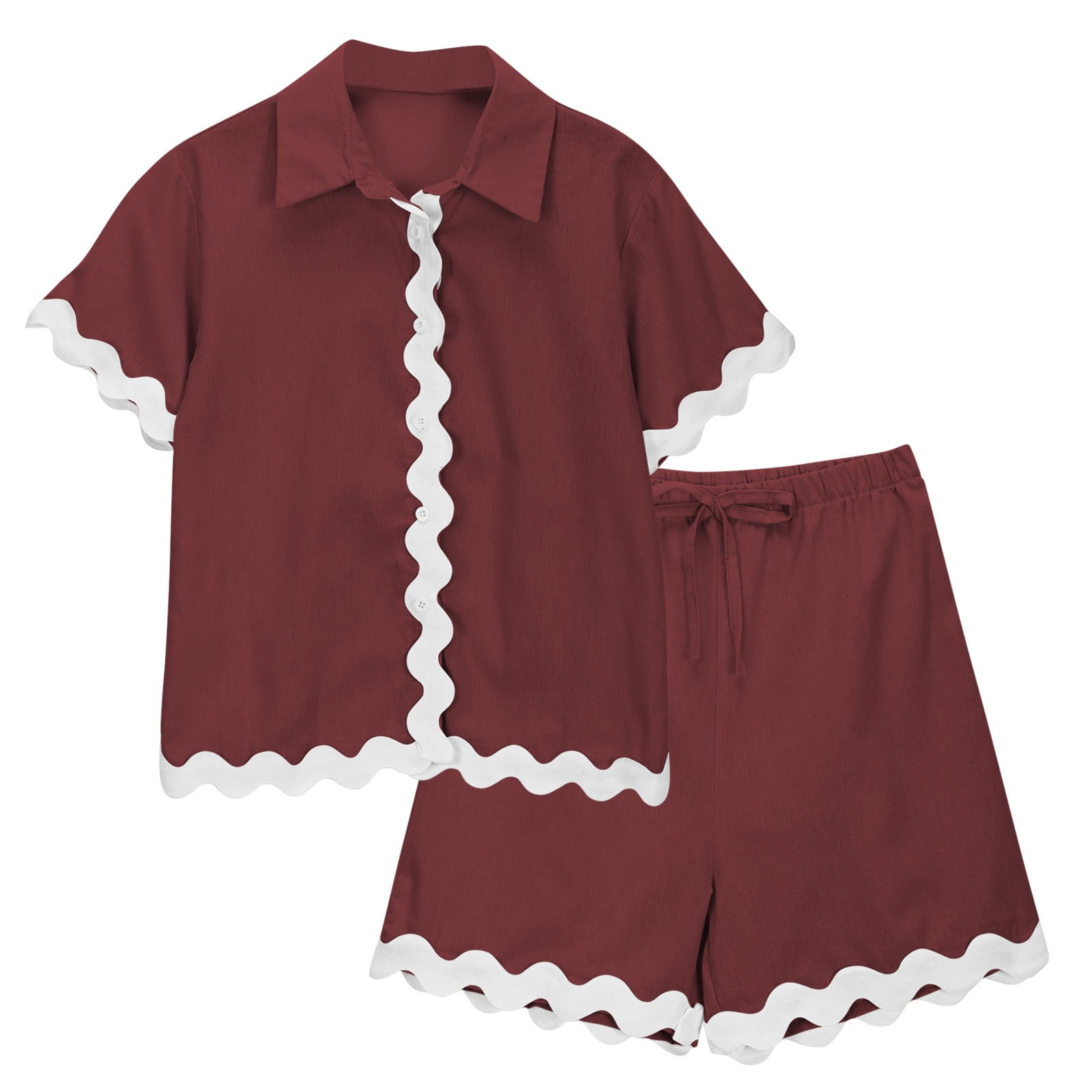 Afdoent Girl Outfits Girls Fashion Short Shirt Casual Suit Classic 11 ...
