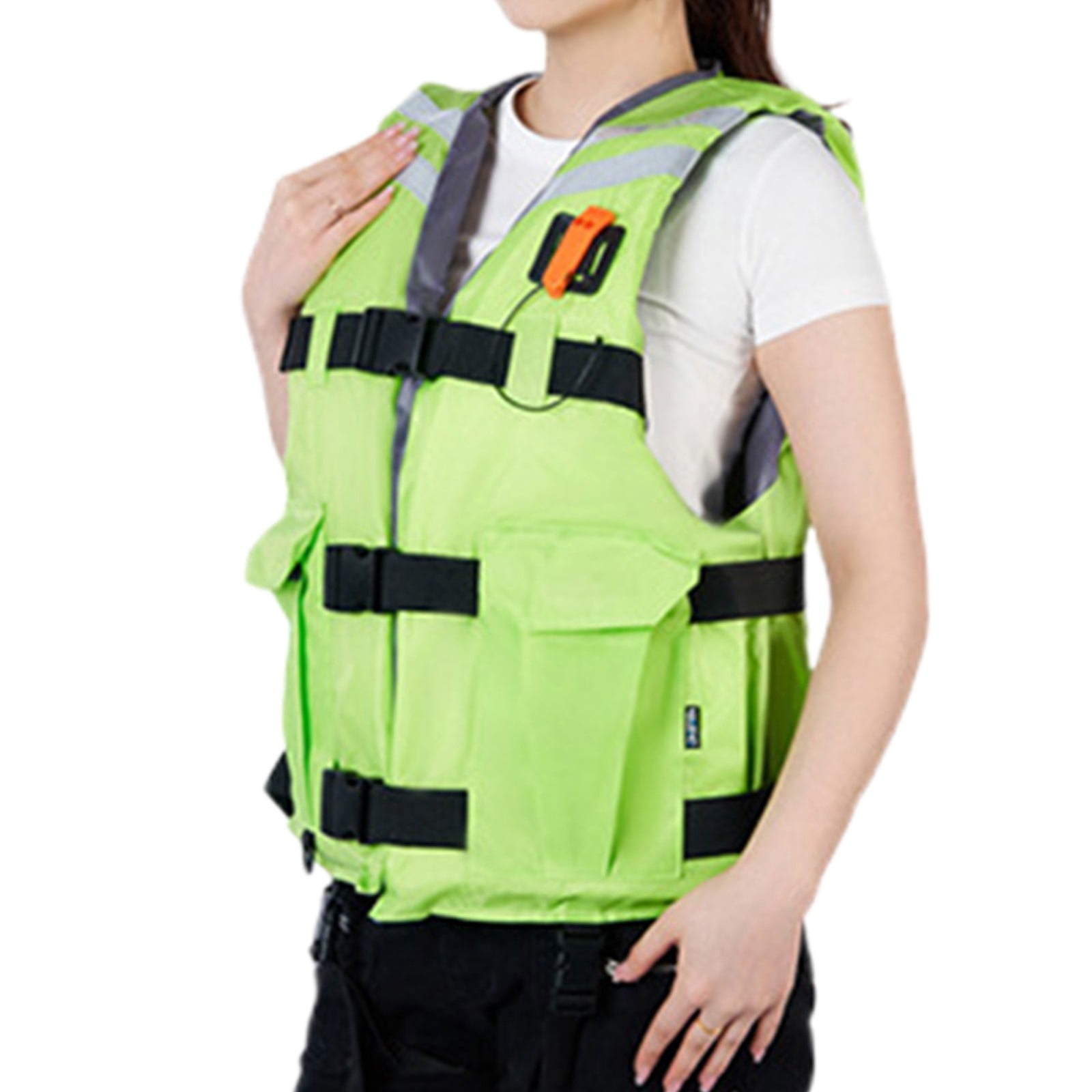 Afdoent Girl Swimsuit Plus Size Swimwear High Buoyancy Fishing Vest For ...
