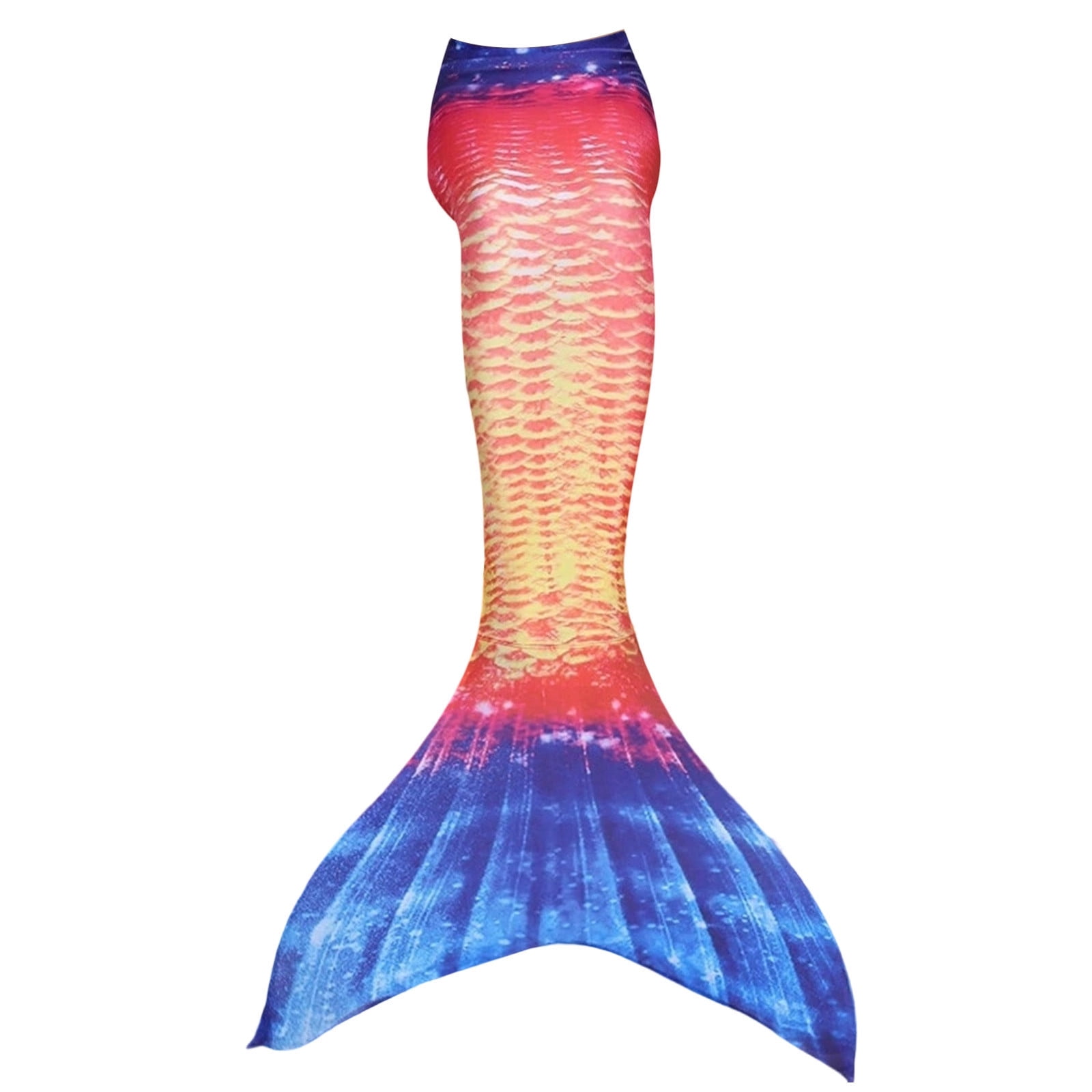 Afdoent Girls Bathing Suit Girls Swimsuit Scale Fish Tail Bathing Suit ...