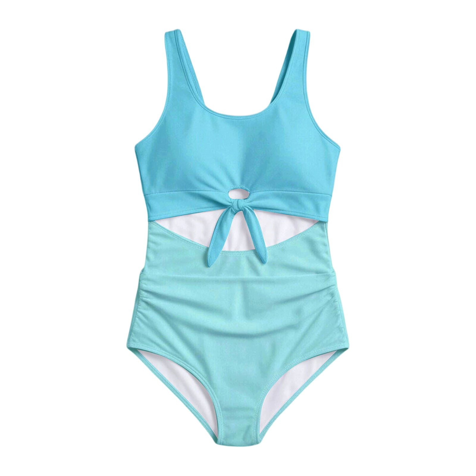 Afdoent Girls One Piece Swimsuits Kids Hollow Design Swimwear For Girls ...