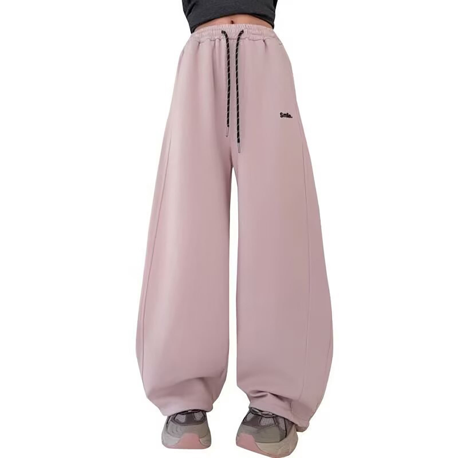 Afdoent Girls Pants Casual Jogger Pants Fashionable Trousers For Kids ...