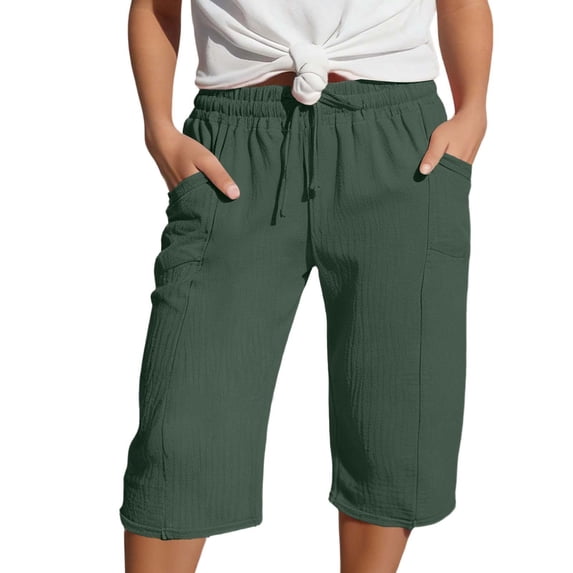 Afdoent Girls Pants Pocket Pants For Kids With Comfortable Fit Solid ...