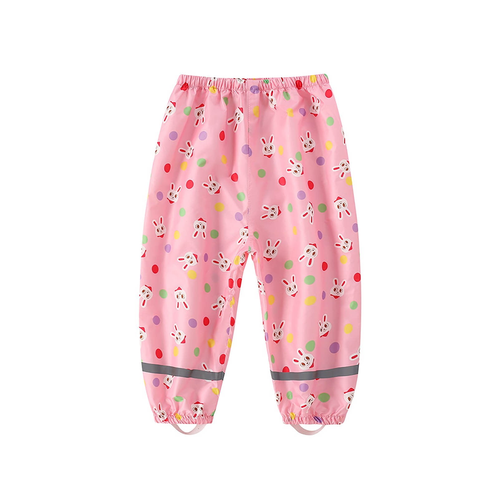 Afdoent Girls Pants Rain Pants For Girls Outdoor Play Protective ...