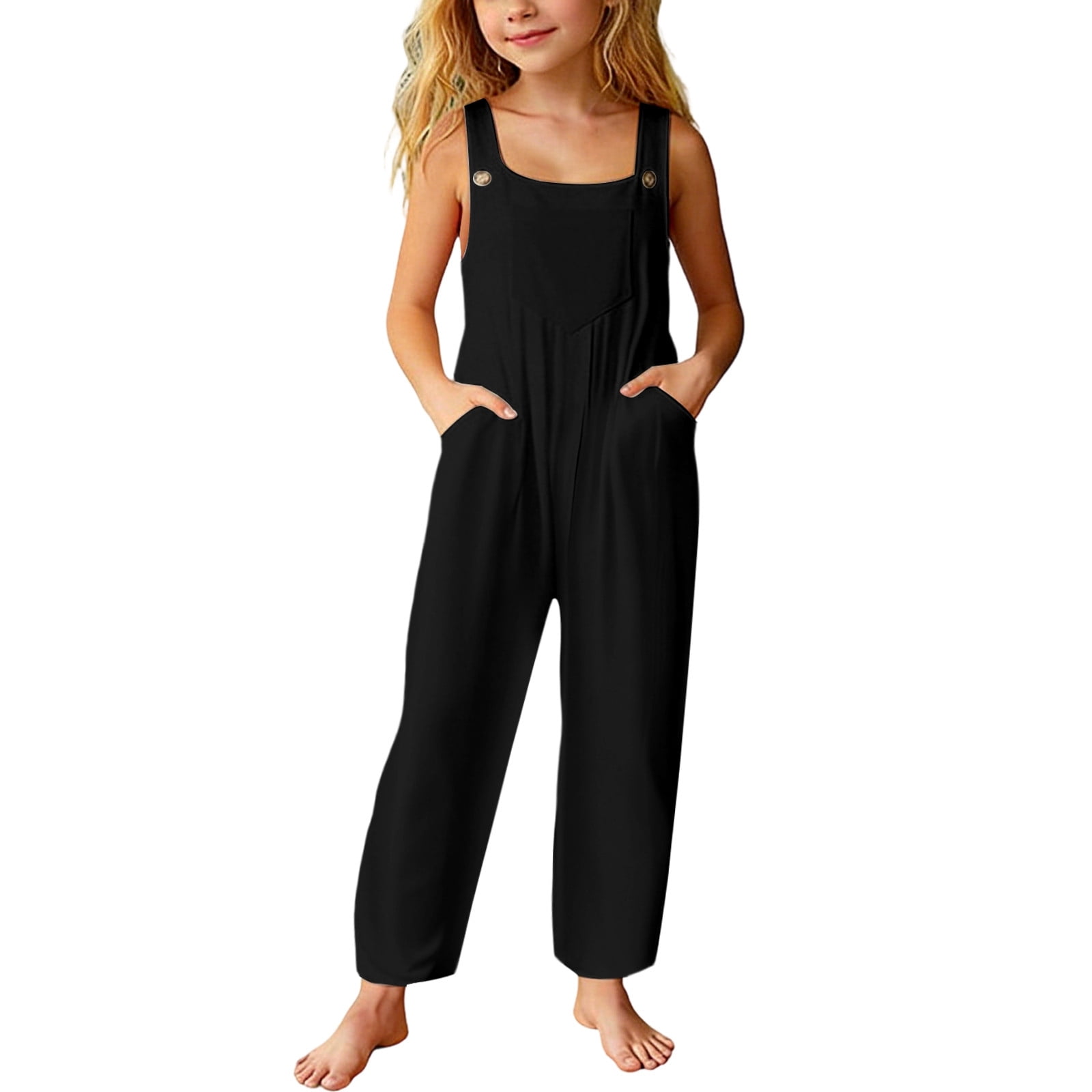 Afdoent Girls Pants Stylish And Comfortable Girls Casual Loose Fit ...