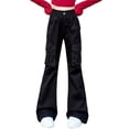 Afdoent Girls Pants Stylish Cargo Flare Pants Fashionable Casual ...